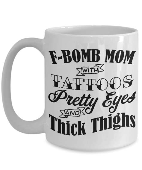 F Bomb Mom Tattooed Mom Inked Mom Tattoo Mama F Bomb Mom With Tattoos And Pretty Eyes