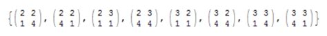 solved returning an array of matrices using a mathcad pro ptc