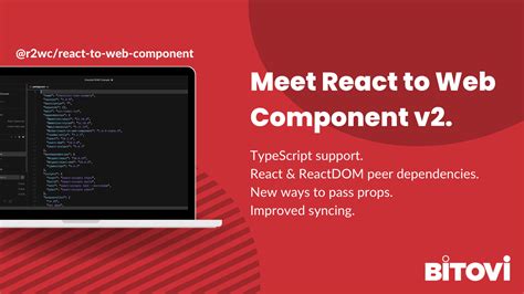 react everywhere with vite and react to web component