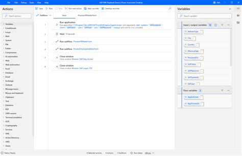 Core Components To Use For Rpa Sap Gui Automation Power Automate Microsoft Learn