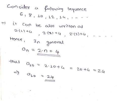 write a formula for the general term or nth term for the sequence then find the homeworklib