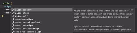 IntelliSense Doesn T Work With PostCSS Simple Variables Issue 1345