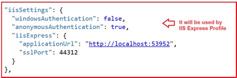 asp core launchsettings json file dot net tutorials
