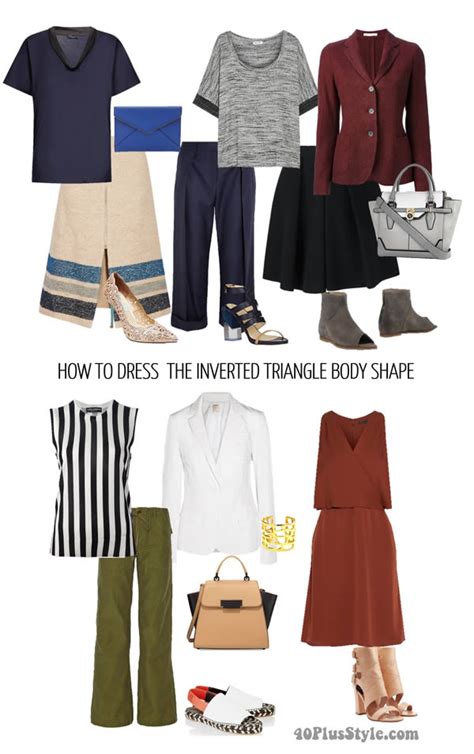 How To Dress The Inverted Triangle Body Shape Learn How To Dress For Your Body Type
