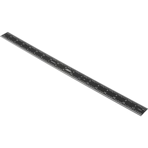 Spi Steel Rule 18 Oal 5r Graduation Rigid 1 18 Oaw Msc Industrial Supply Co