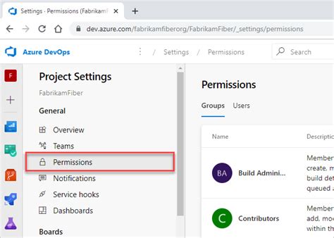 analytics permissions and security azure devops microsoft learn