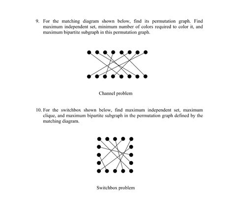 solved for the matching diagram shown below find its