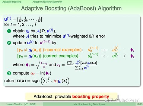 adaptive boosting（adaboost）algorithm 知乎