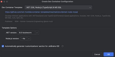 Dev Containers JetBrains Rider Documentation