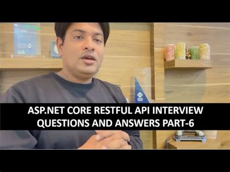 ASP NET CORE RESTFUL API Interview Questions And Answer Part 6 YouTube