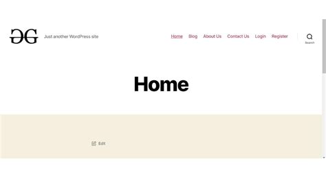 How To Add Custom Logo To WordPress Website GeeksforGeeks