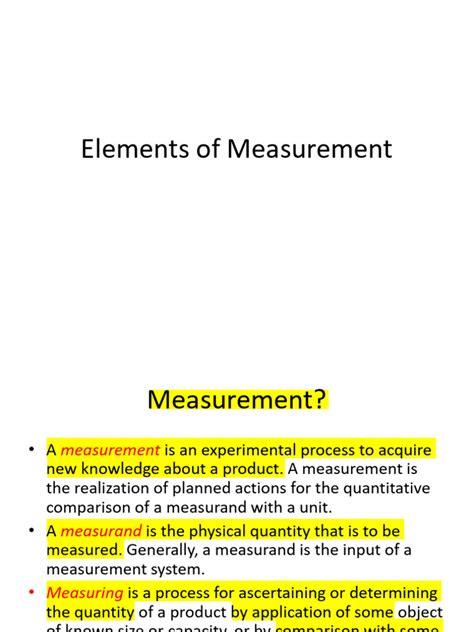 elements of measurement pdf accuracy and precision observational error