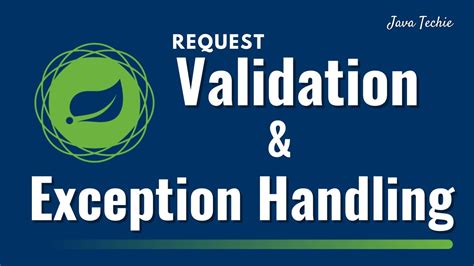spring boot rest api request validation and exception handling realtime example javatechie