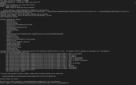flutter getting an error in macbook m1 while install cocopods stack overflow