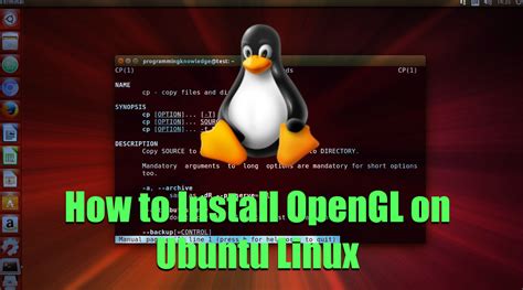 how to install opengl on ubuntu linux