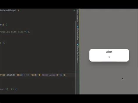 Flutter Popup Dialog With Count Down Using GetX YouTube