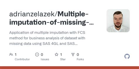 GitHub Adrianzelazek Multiple Imputation Of Missing Data With FCS