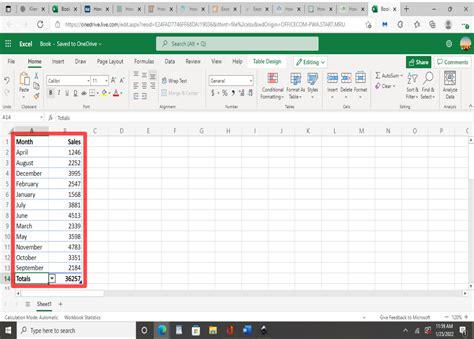 How To Add A Total Row In Power Bi Table Printable Timeline Templates