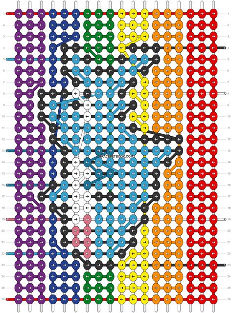 Alpha Pattern 149654 BraceletBook