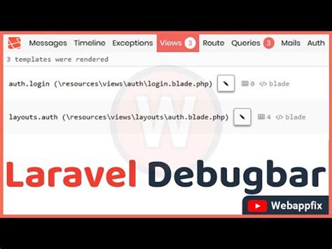 Laravel Debugbar Laravel Debugbar Not Showing How To Use Laravel 9