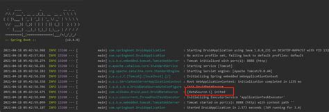 springboot项目整合druid数据库连接池——开启druid web页面 druid web界面 csdn博客