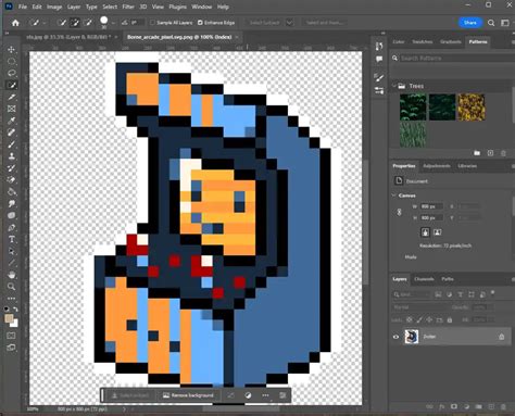 how to make pixel art in photoshop with pictures