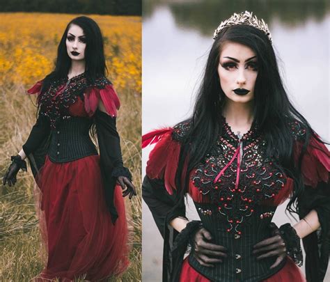 Theblackmetalbarbie Looking Stunning In A Dress Made By Me Do You Like It 💙 Dress Handmade By