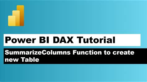 How To Create New Table From Existing Table In Power BI Using