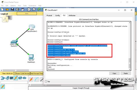 How To Configure Telnet In Packet Tracer SYSNETTECH Solutions