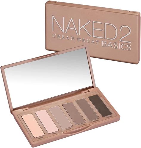 Urban Decay Naked Basics Eyeshadow Palette 6 Blendable Matte Nudes