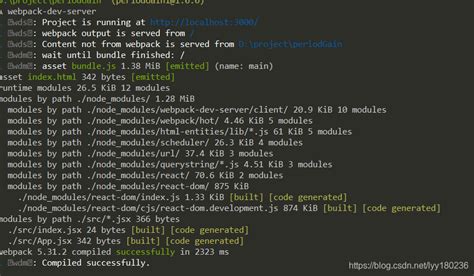 启动webpack dev server报 cannot find module ‘webpack‘ cannot find module webpack dev server csdn博客