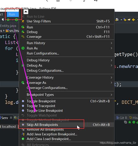 解决eclipse debug模式无效 elipse debug 不进断点的问题 eclipse debug断点无效 csdn博客