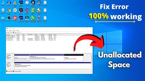 How To Delete Unallocated Partition In Windows 10 Add Unallocated