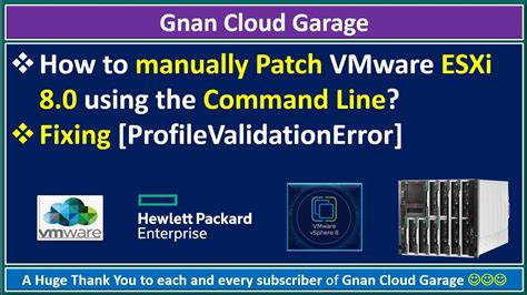 How To Manually Patch VMware ESXi 8 0 Using The Virtual Graveyard