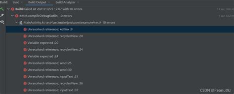 Android Compilation Error Unresolved Reference Kotlinx Solution