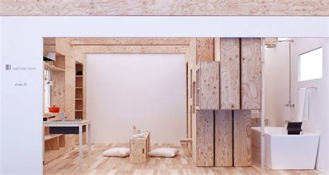 Barcode Room Transforms Into 6 Different Rooms Interior Design Design Movable Walls