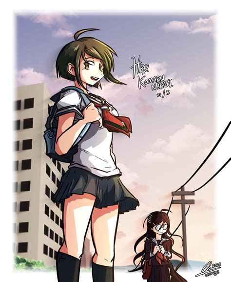 Hbd To Komaru Naegi Art By Emeruga Rdanganronpa