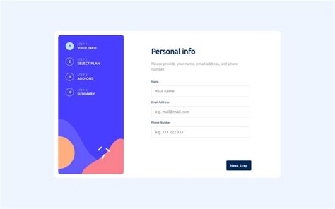 frontend mentor multi step form with typescript and reactcontext coding challenge solution