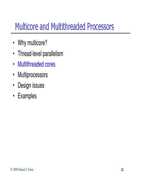 multicore and multithreaded processors why multicore thread level parallelism pdf multi
