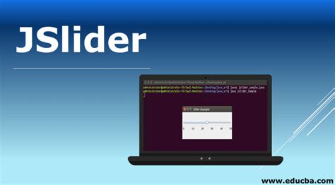 JSlider Constructors Methods And Program To Implement JSlider