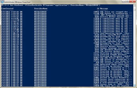 Tasse Fisch Unfug Powershell Get Eventlog Filter Message System