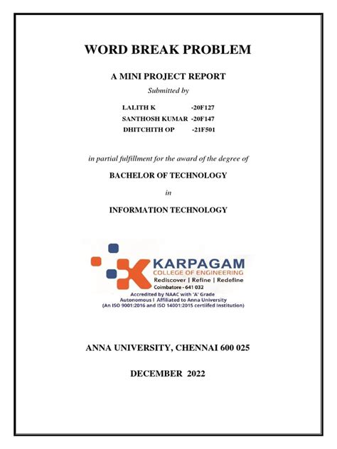 daa minipro final2 pdf dynamic programming time complexity