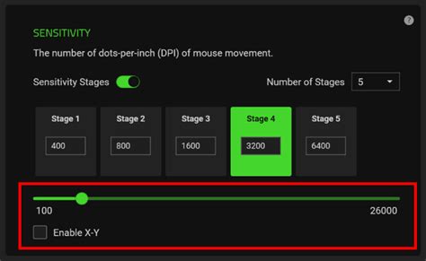 How To Adjust The DPI Setting On A Razer Mouse Through Razer Synapse