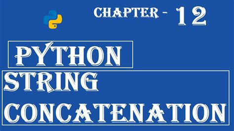 String Concatenation In Python Python Tutorial W Schools Ch