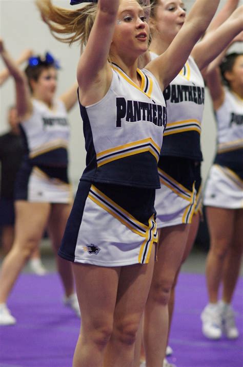 Cheerleaders Panthères Régina Assumpta Championnats Régi Flickr