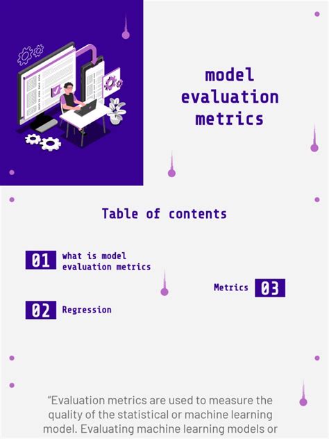 model evaluation metrics pdf mean squared error regression analysis
