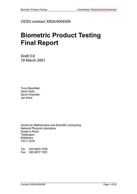 pdf biometric product testing final report