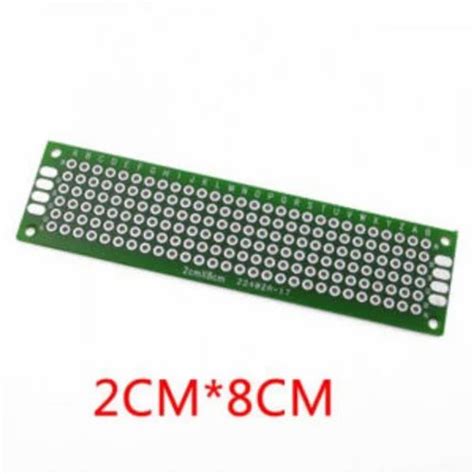X Cm Double Sided Universal Pcb Prototype Board Green At Rs Piece