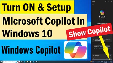 How To Enable Microsoft Copilot On Windows 10 How To Setup Microsoft