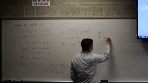 add two complex numbers polar form youtube